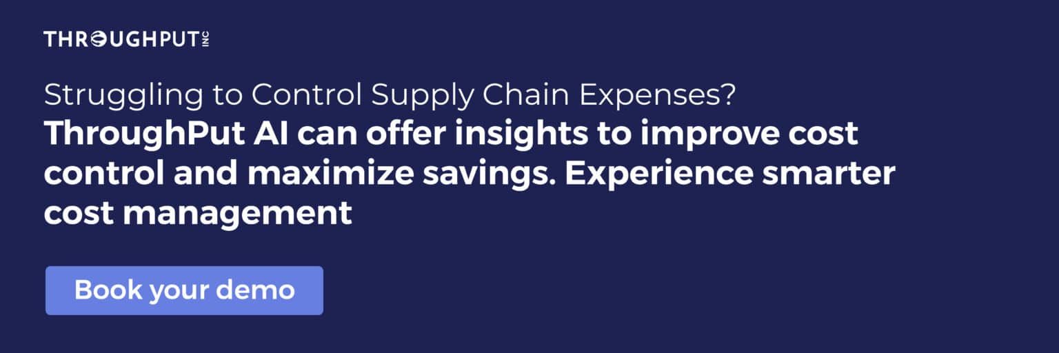 Supply Chain Costs: A Definitive Guide for 2025 | ThroughPut AI